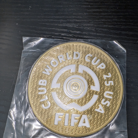 Fifa | Shirts | Gold And White Club World Cup Jersey Patch | Poshmark